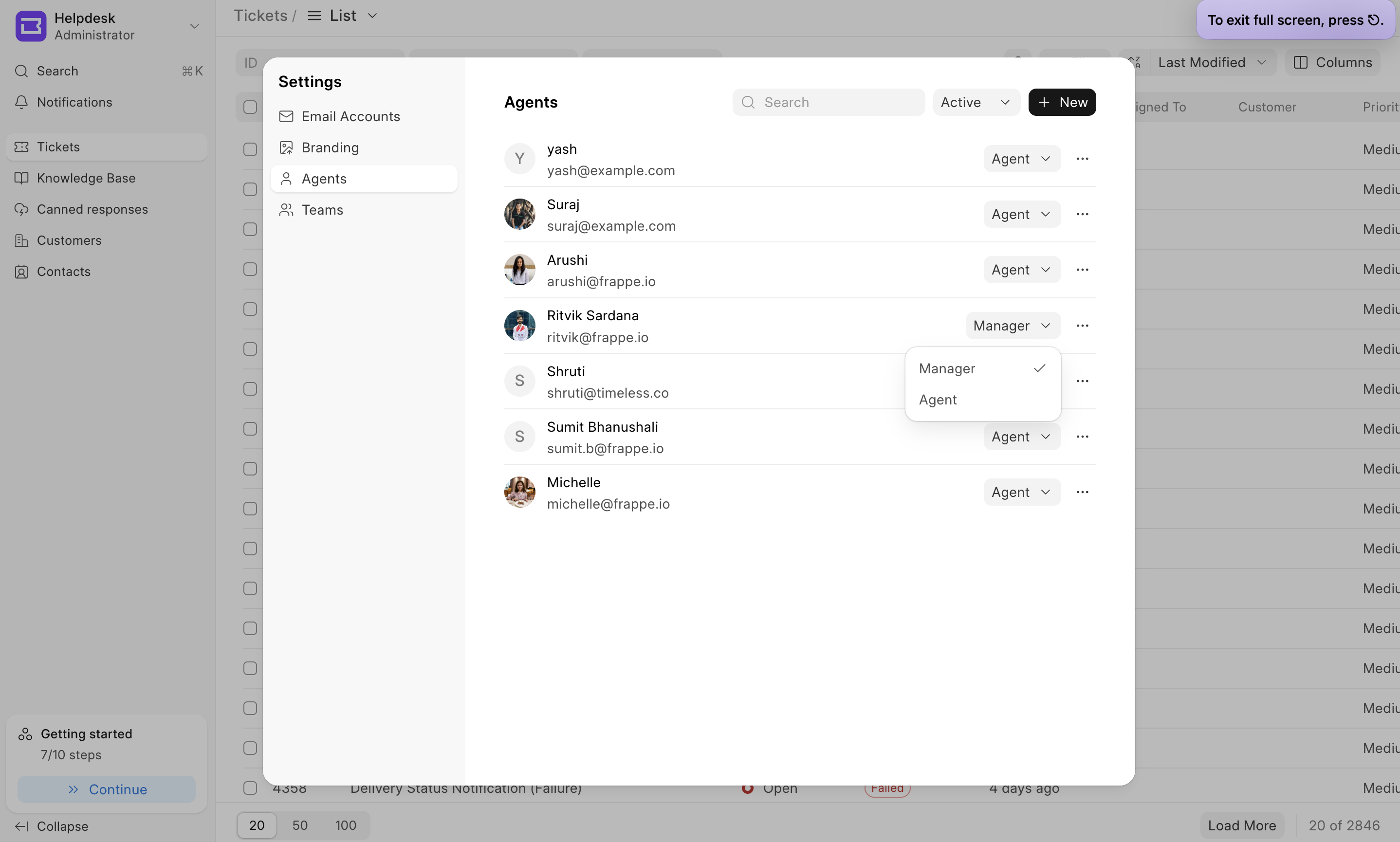Your First Steps with Frappe Helpdesk